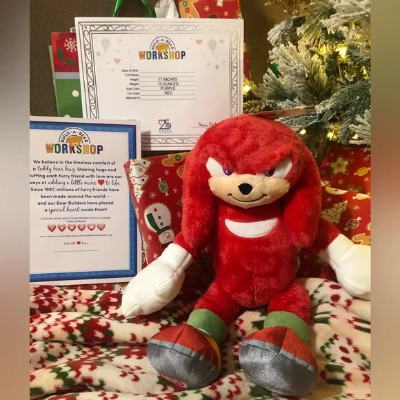 Knuckles Build A Bear Workshop